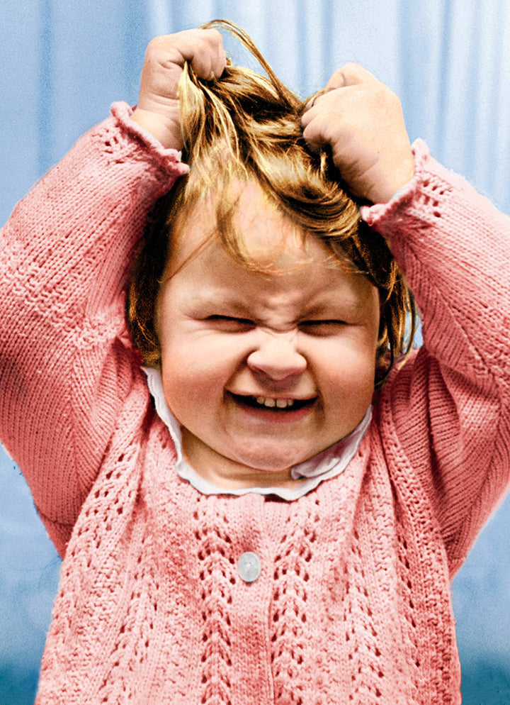 Avanti - Little Girl Hair Pull Almost Funny Card – Kitchen Store & More
