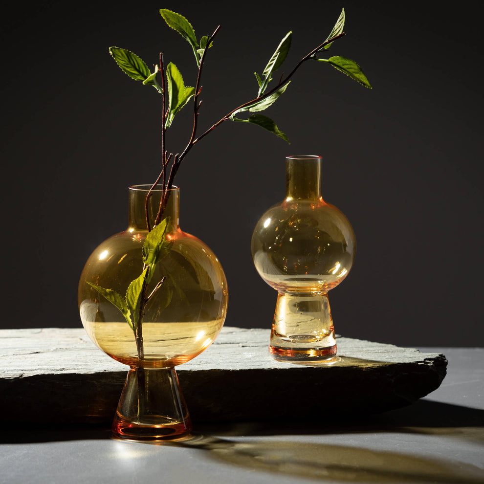 Sullivans - Amber Glass Vase – Kitchen Store & More